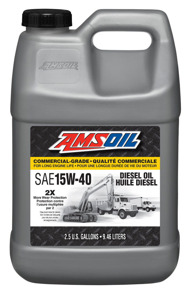 AMSOIL 15W-40 Commercial Grade Diesel Oil – Amsoil - Synthetic Oil (NZ) Ltd