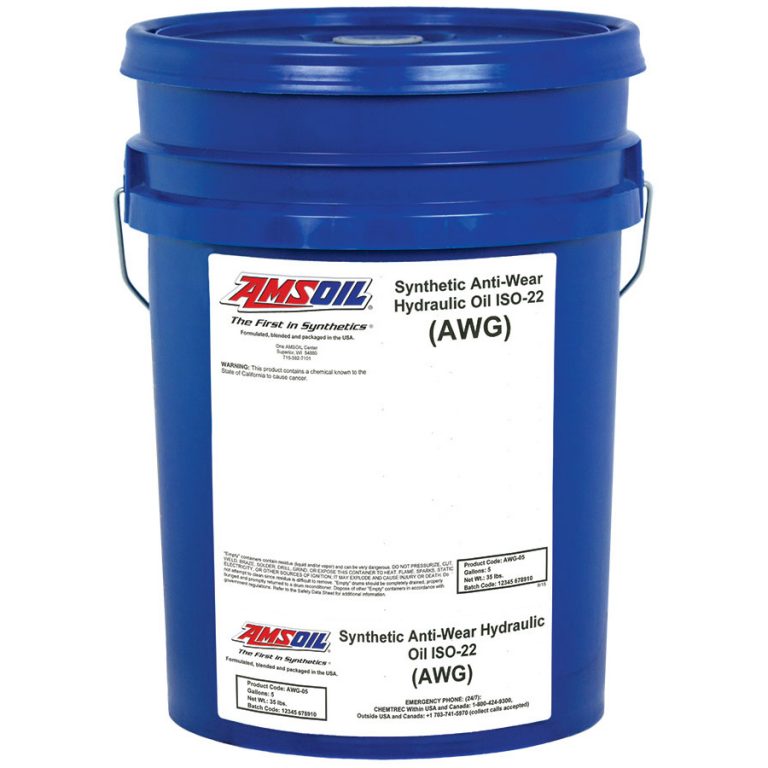 Synthetic Anti-Wear Hydraulic Oil - ISO 22 – Amsoil - Synthetic Oil (NZ ...
